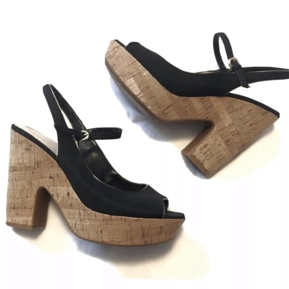 Tahari | Shoes | Tahari Misha Platform Mary Jane Fabric Heels S | Poshmark
